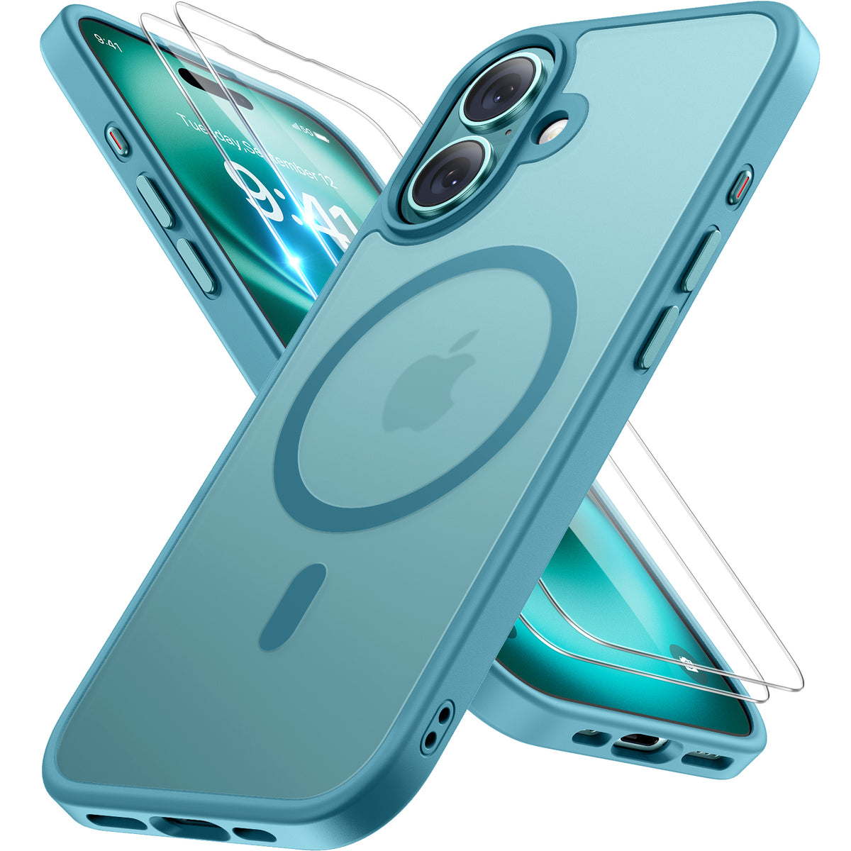 Miracase Magnetic Series for iPhone 16 Case [Compatible with MagSafe]