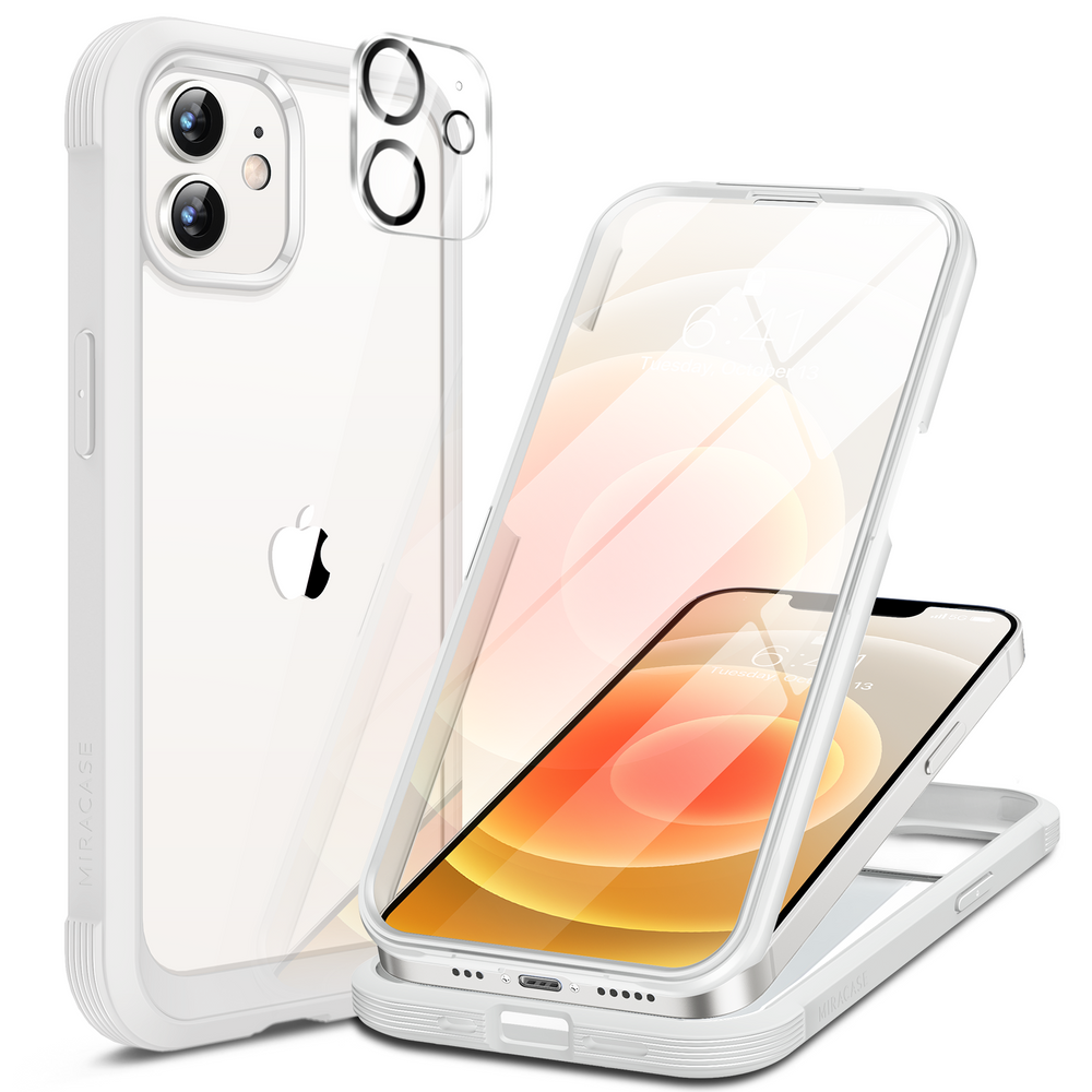 Miracase Glass Series for iPhone 12/12 Pro - Full-Body Rugged Protecti